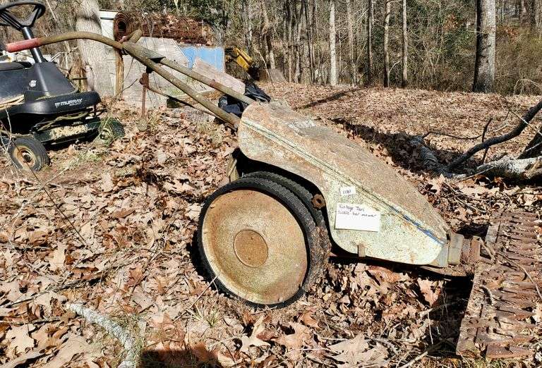 Vintage Jari Sickle Bar Mower - BHHS GA Properties Auction Group