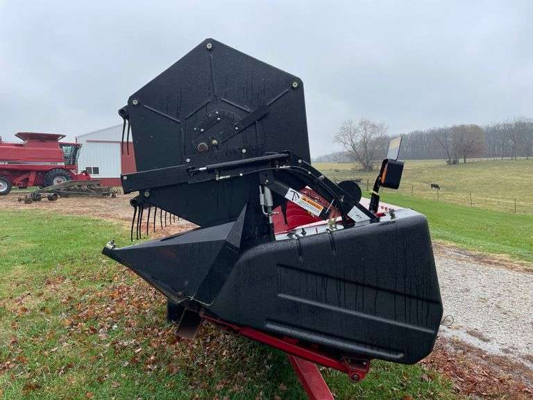 2008 Case IH 1020 grain platform 25’ model N78-CH s/n CBJ023916 oil ...