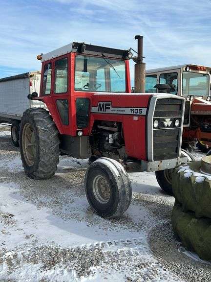 Massey Ferguson 1105 tractor w/cab, 2wd, Perkins engine turned up to ...