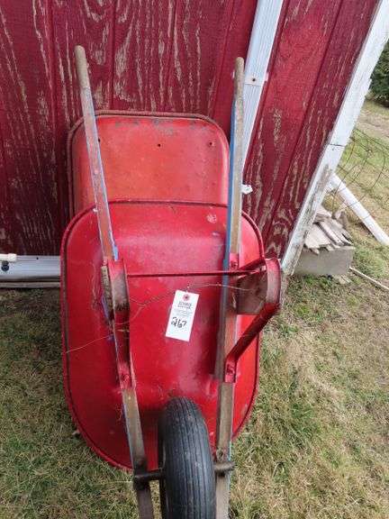 Wheel barrel, extra wheel barrel top - Schmid Auction