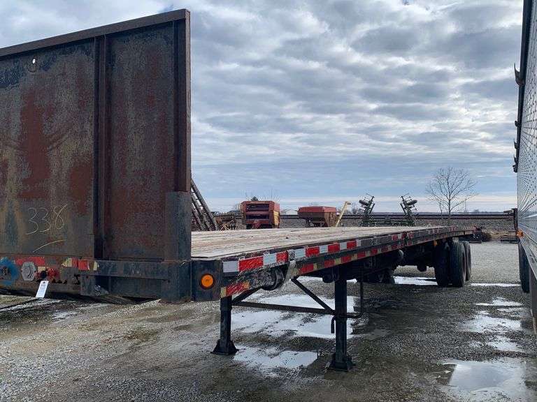 53" Flatbed semi-trailer - Schmid Auction