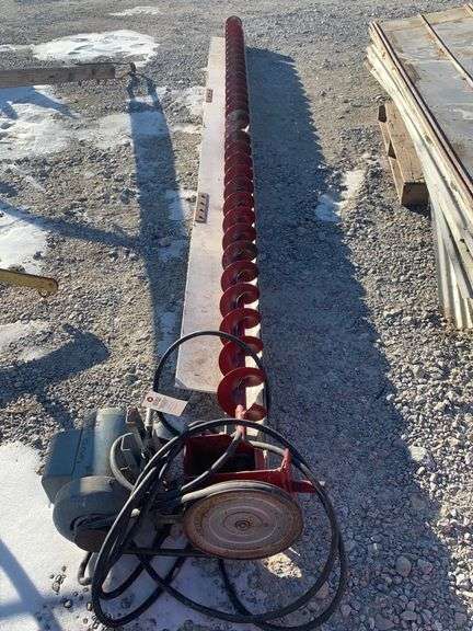 Sweep Auger for 30ft bin good motor - Schmid Auction