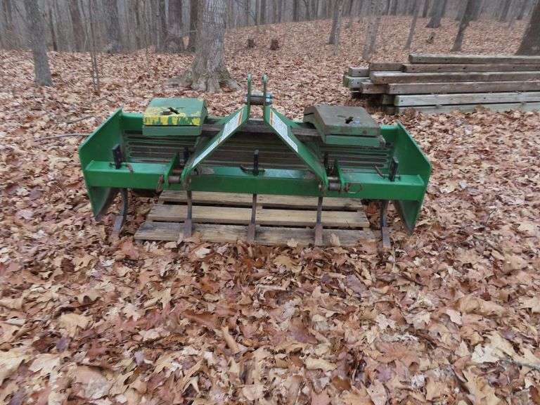 Frontier Equipment box blade with shanks and weights - Schmid Auction