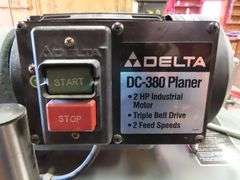 Delta DC-380 planer,15'', 2 H.P. Industrial Motor, triple belt drive, 2 ...