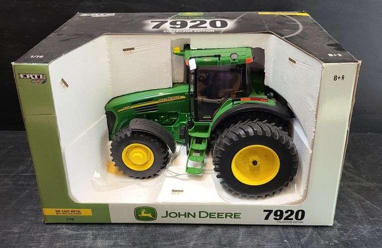 John Deere 7920 Collector Edition Tractor, 1/16 scale, ERTL, NIB ...