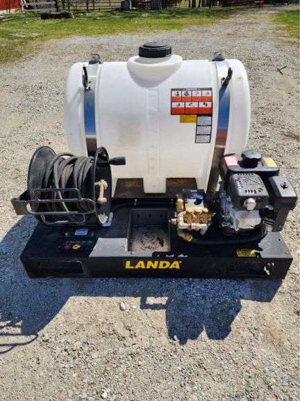 Portable Landa Pressure Washer Model ATB3-27124 serial No. 11072310 ...