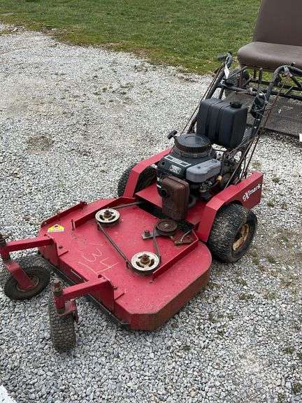 Exmark walk behind mower. - Schmid Auction