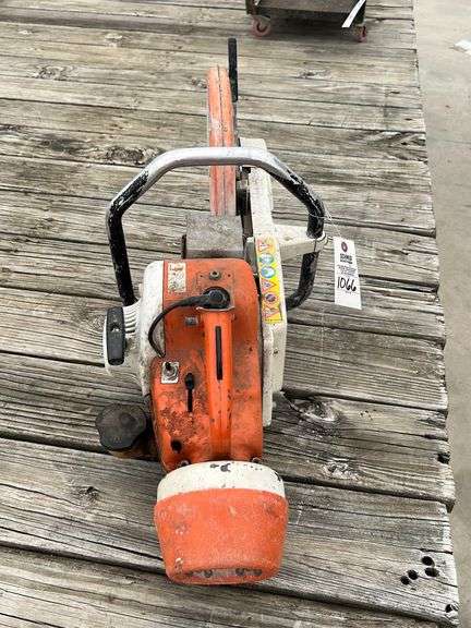 Stihl TS 350 Super concrete metal cut off gas saw. - Schmid Auction