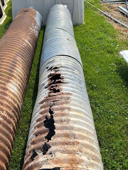 15' long culverts 24" diameter - Schmid Auction