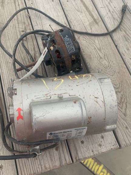 Franklin Electric motor, small motor - Schmid Auction