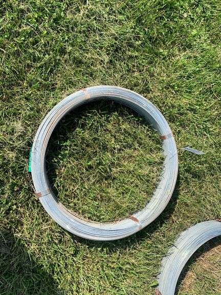 New roll of 12 1/2 gauge wire - Schmid Auction