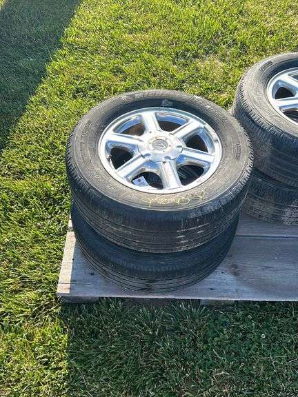 4 GM 6 bolt tires/rims - Schmid Auction