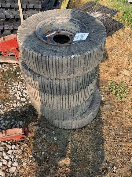 Bush hog wheels - Schmid Auction