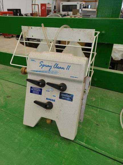Dema Spray Clean Model 60 6T-2 w/sanitizer and chlorinated cleaner ...