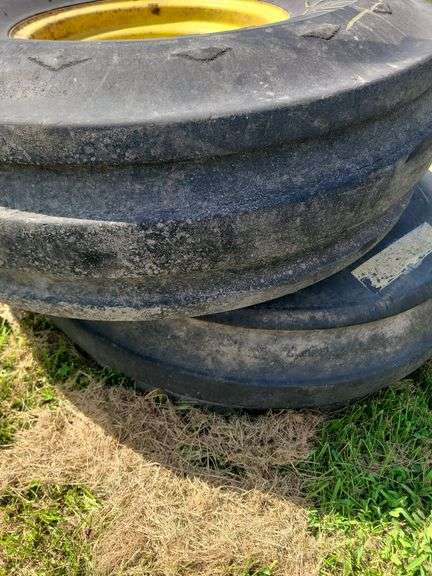 Pair 1100-16 Tires/rims - Schmid Auction