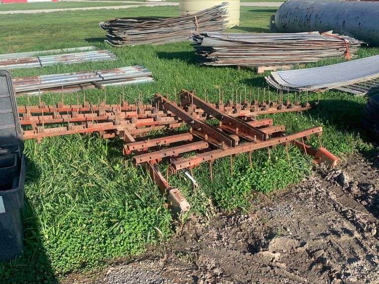 21' Spring tooth harrow - Schmid Auction