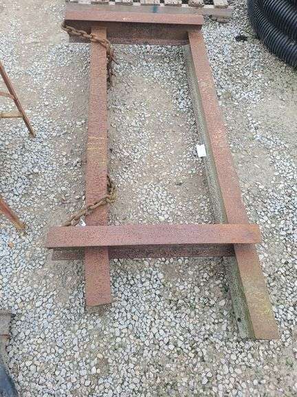 Homemade Road Drag , custom built w/heavy duty 7" & 6" I Beams. Used ...