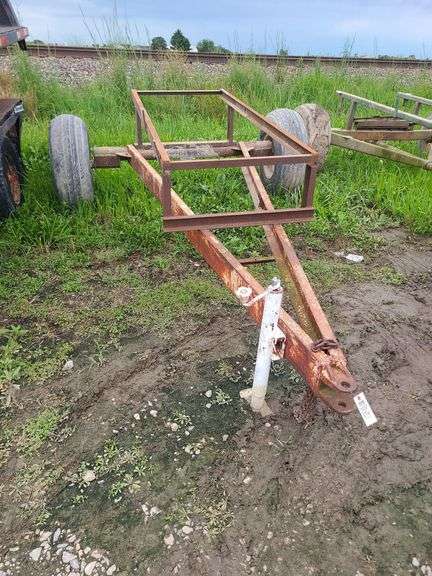 2 Wheel single axle cart - Schmid Auction