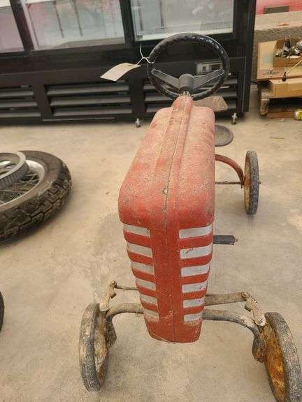 Antique Ranch Trac pedal tractor, chain drive, #517, Olney Il - Schmid ...