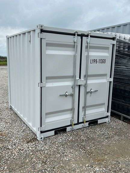 New 8X8 foot Storage Container - Schmid Auction