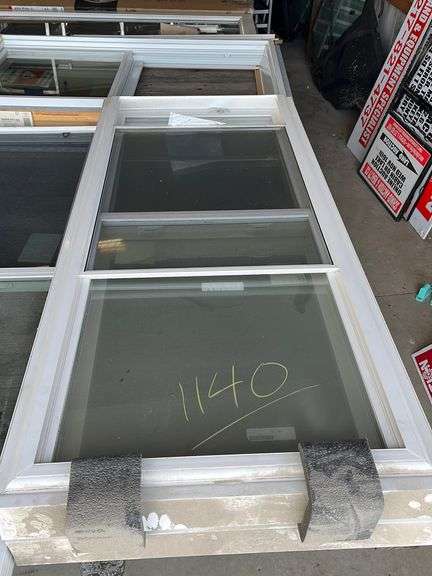 2 Tempco new windows 70" x 29.5" - Schmid Auction