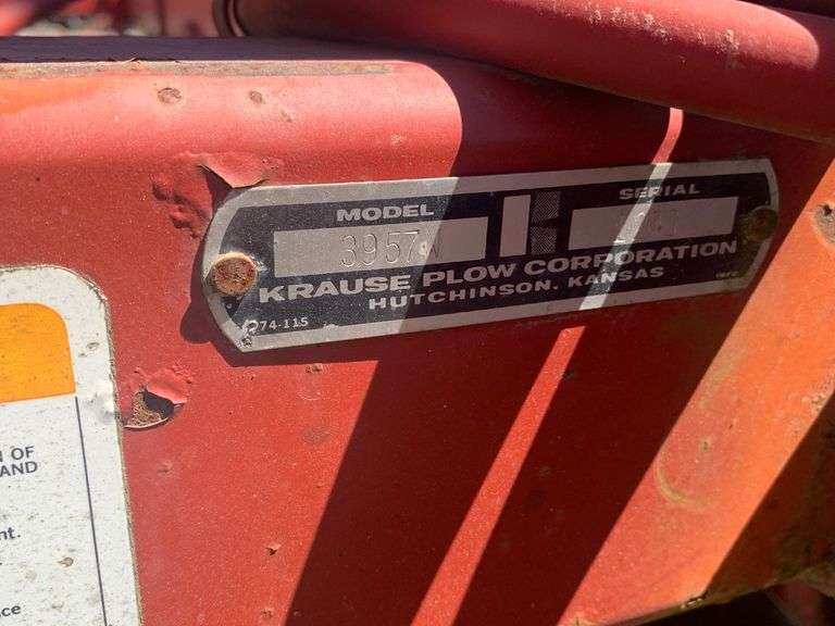 27' Krause disc, 3 bar harrow, good blades, 19" blades on front, 20" on ...