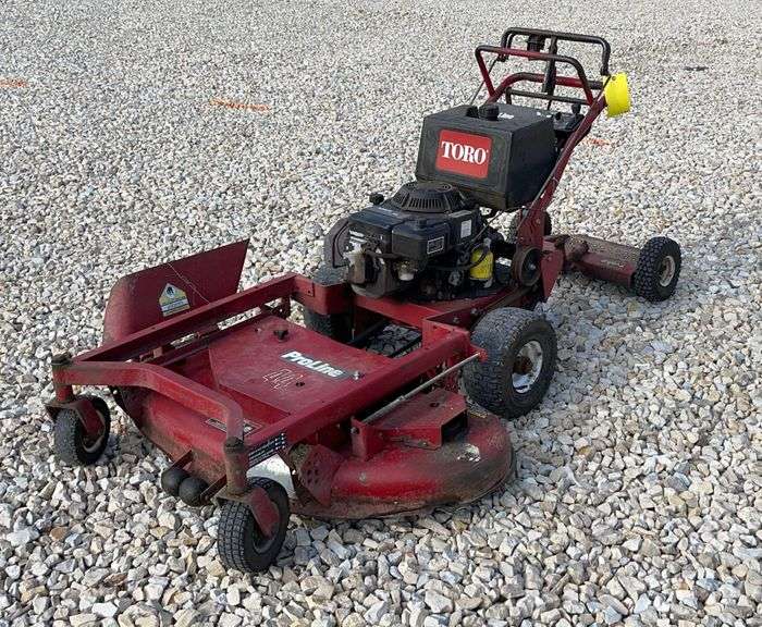 Toro Proline 44 walk behind mower - Schneider Auctioneers LLC