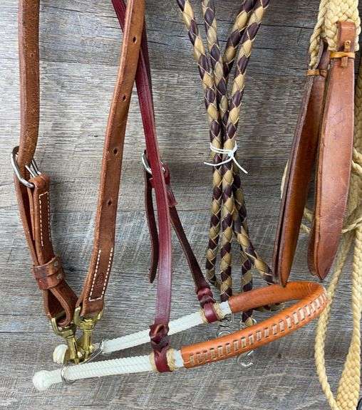 Bosal & bridle w/5” bit - Schneider Auctioneers LLC