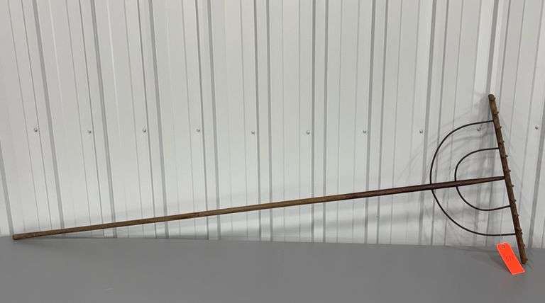 Antique wooden rake - Schneider Auctioneers LLC