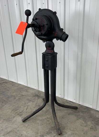 Antique Tiger forge blower - Schneider Auctioneers LLC