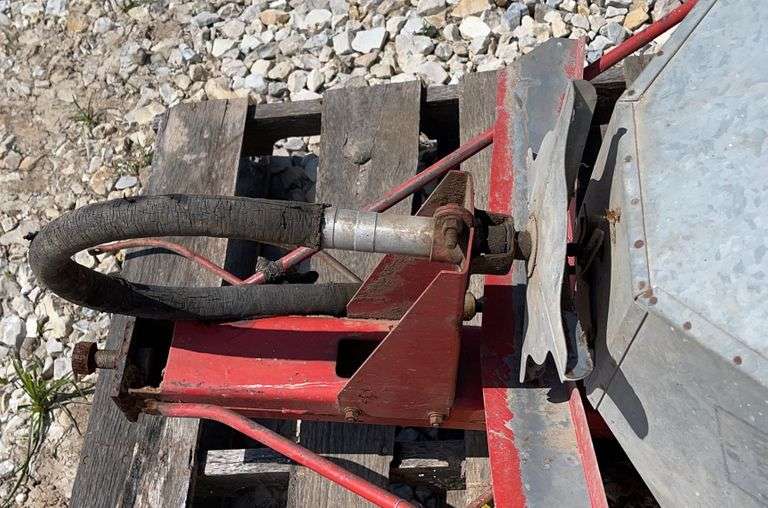 Cyclone drawbar mount pto drive seed spreader - Schneider Auctioneers LLC