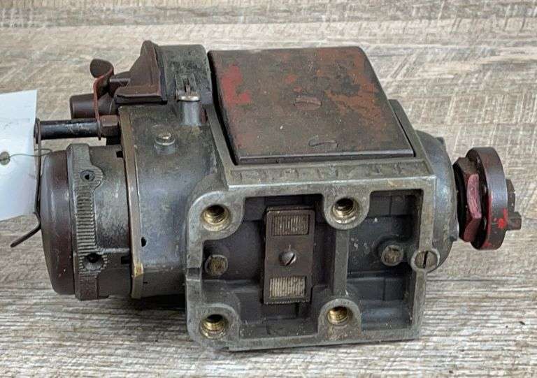 Eisemann type GS 4/2 2 cylinder magneto - Schneider Auctioneers LLC