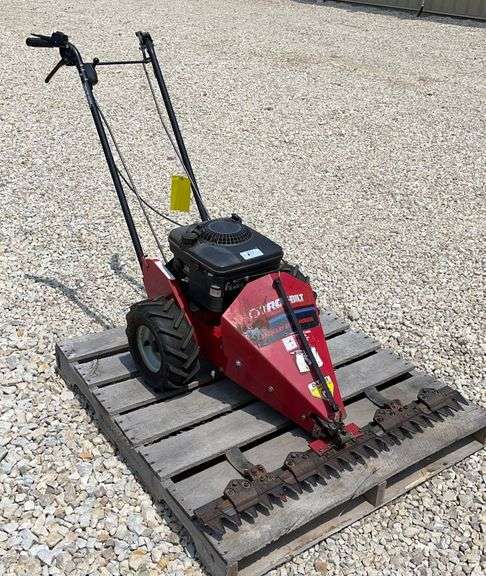 Troy-Bilt 34033 walk behind sickle mower - Schneider Auctioneers LLC