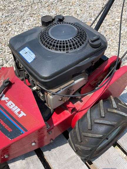 Troy-Bilt 34033 walk behind sickle mower - Schneider Auctioneers LLC