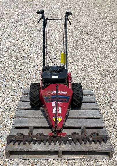 Troy-Bilt 34033 walk behind sickle mower - Schneider Auctioneers LLC