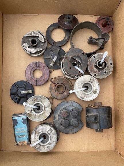 Antique engine & distributor parts - Schneider Auctioneers LLC