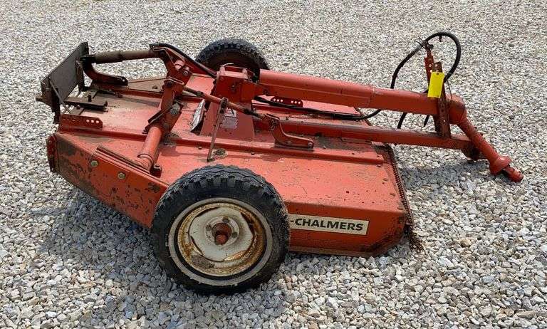 Allis Chalmers 6' pull type brush hog - Schneider Auctioneers LLC