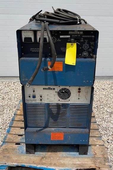 Miller Tig-Rig 56 rig welder - Schneider Auctioneers LLC