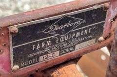 Dearborn model 13-2 2-row 3-pt cultivator - Schneider Auctioneers LLC