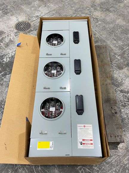 Unused GE modular metering meter stack - Schneider Auctioneers LLC