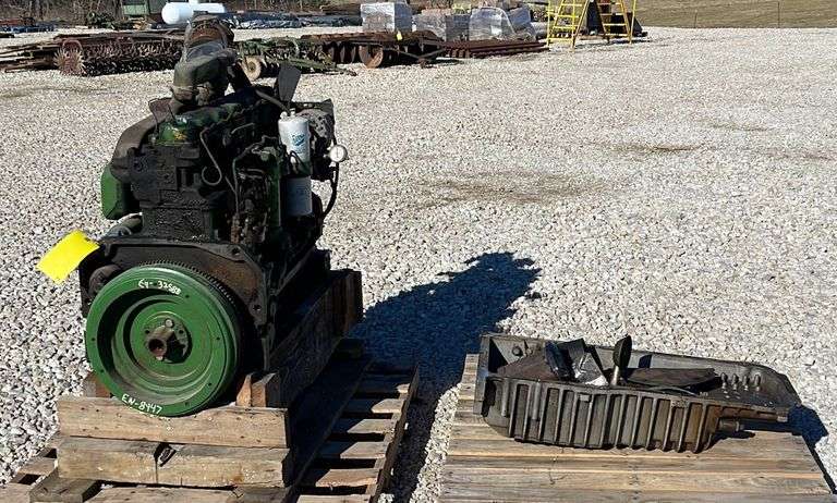 JD 404 diesel engine, non-runner - Schneider Auctioneers LLC