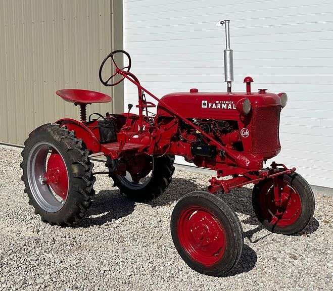 Farmall Cub tractor - Schneider Auctioneers LLC