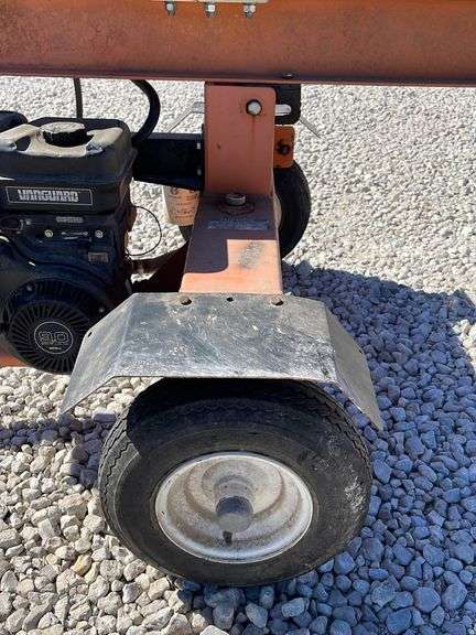 Brave 34 ton hyd. log splitter - Schneider Auctioneers LLC