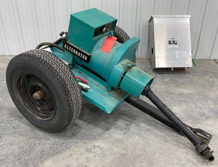 Onan 30 KVA PTO driven generator - Schneider Auctioneers LLC