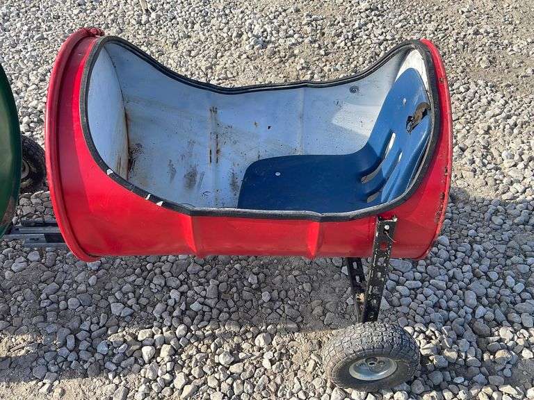 5-homemade kiddie barrel cars - Schneider Auctioneers LLC