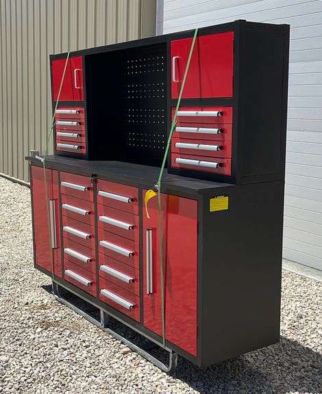 Unused Uppro 7' toolbox workbench - Schneider Auctioneers LLC