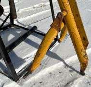 Danuser F-8 3 pt post hole digger w/stand - Schneider Auctioneers LLC