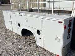 Knapheide steel utility bed w/lift gate - Schneider Auctioneers LLC