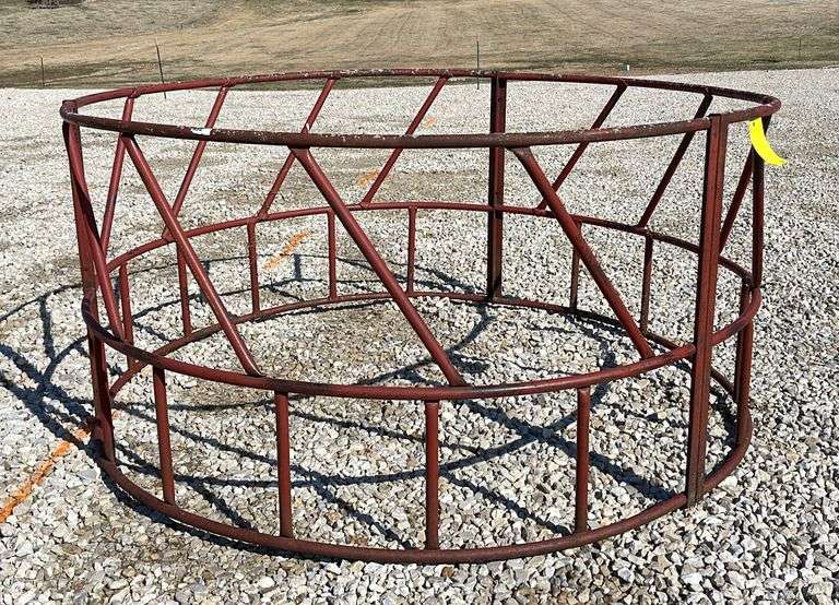 Steel Round Bale Feed Ring Schneider Auctioneers Llc