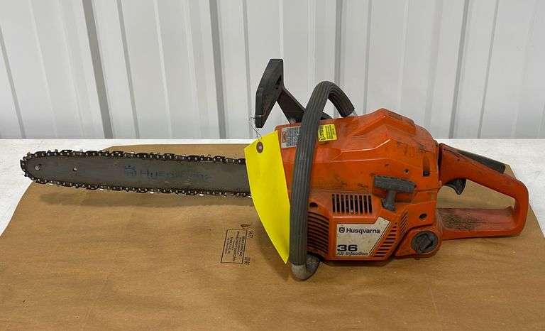 Husqvarna 36 chainsaw - Schneider Auctioneers LLC